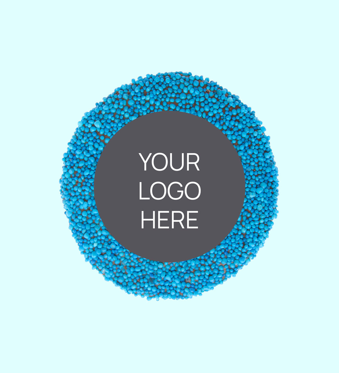 Corporate Personalised 40g Single Chocolate Freckle - Logo/Graphic Upl ...