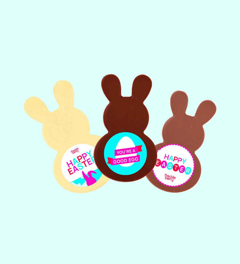 Easter Bunny Chocolate Collection | Freckleberry Chocolate Factory