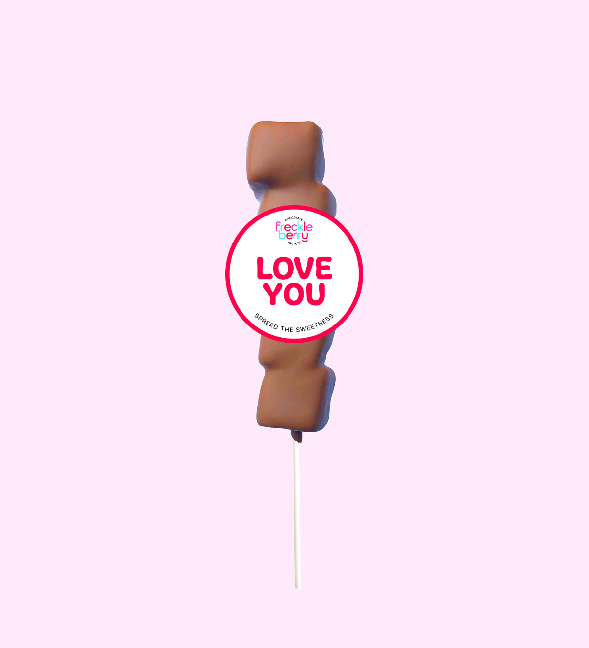 Love You - Mallow Pop – Freckleberry Chocolate Factory