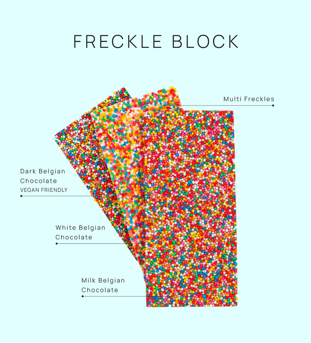 I Love You - Premium Belgian Chocolate Block – Freckleberry Chocolate ...